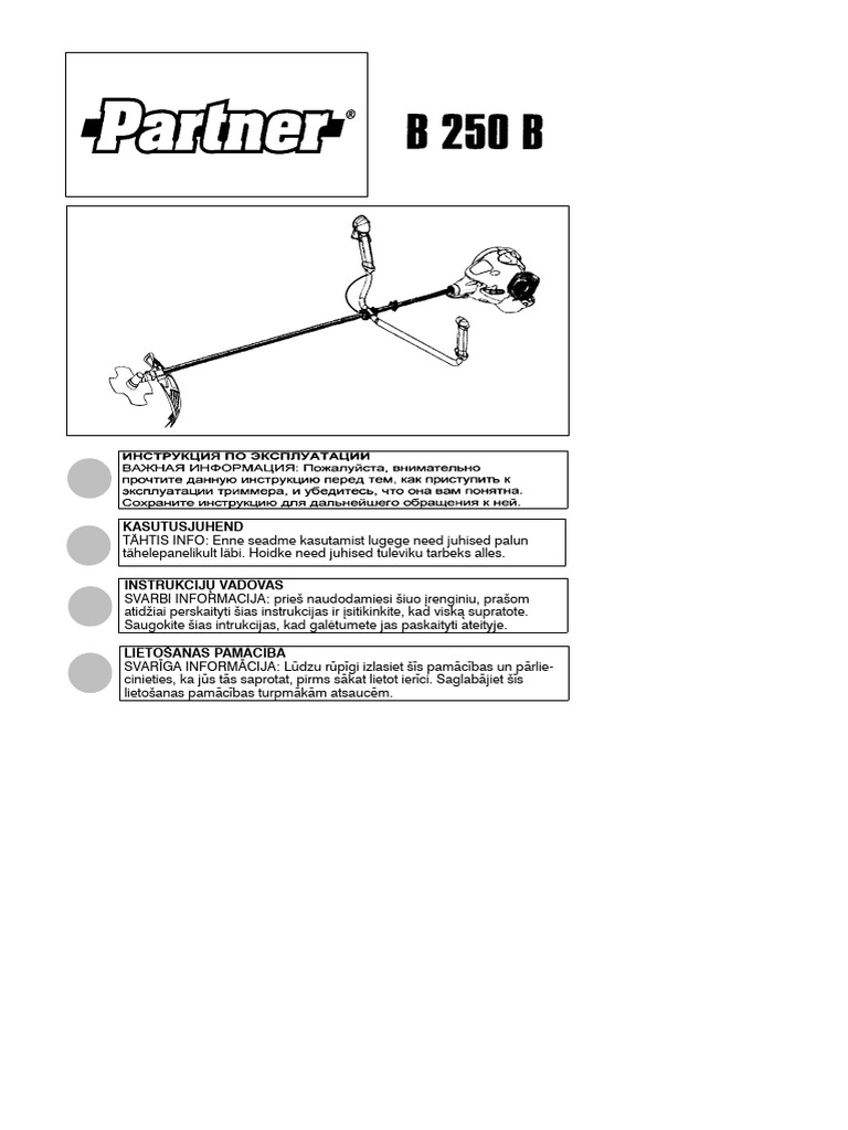 Manual Partner B250B - Rus | PDF