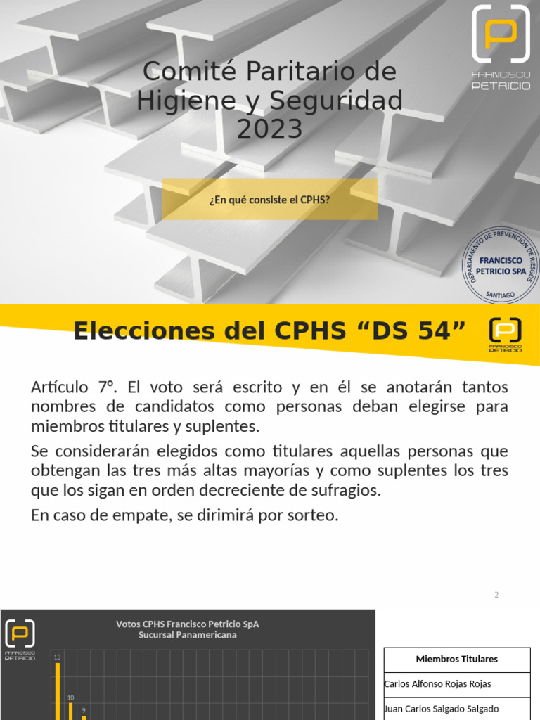 En Que Consiste El CPHS | PDF