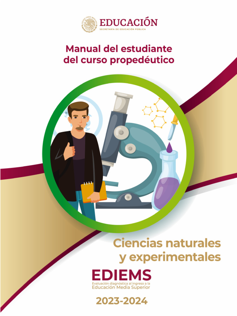 Manual de Estudiante Curso Propedeutico 2024 | PDF