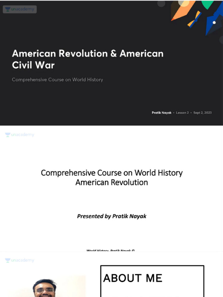 American Revolution American Civil War No Anno | PDF