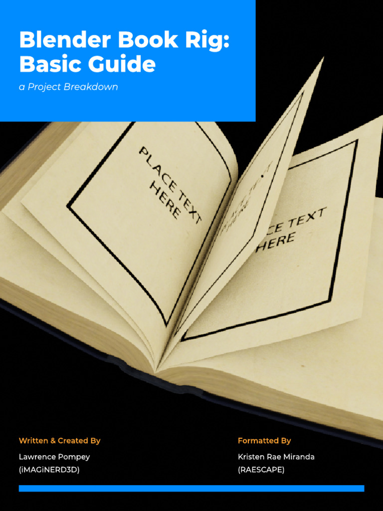Blender Book Rig Breakdown Guide | PDF
