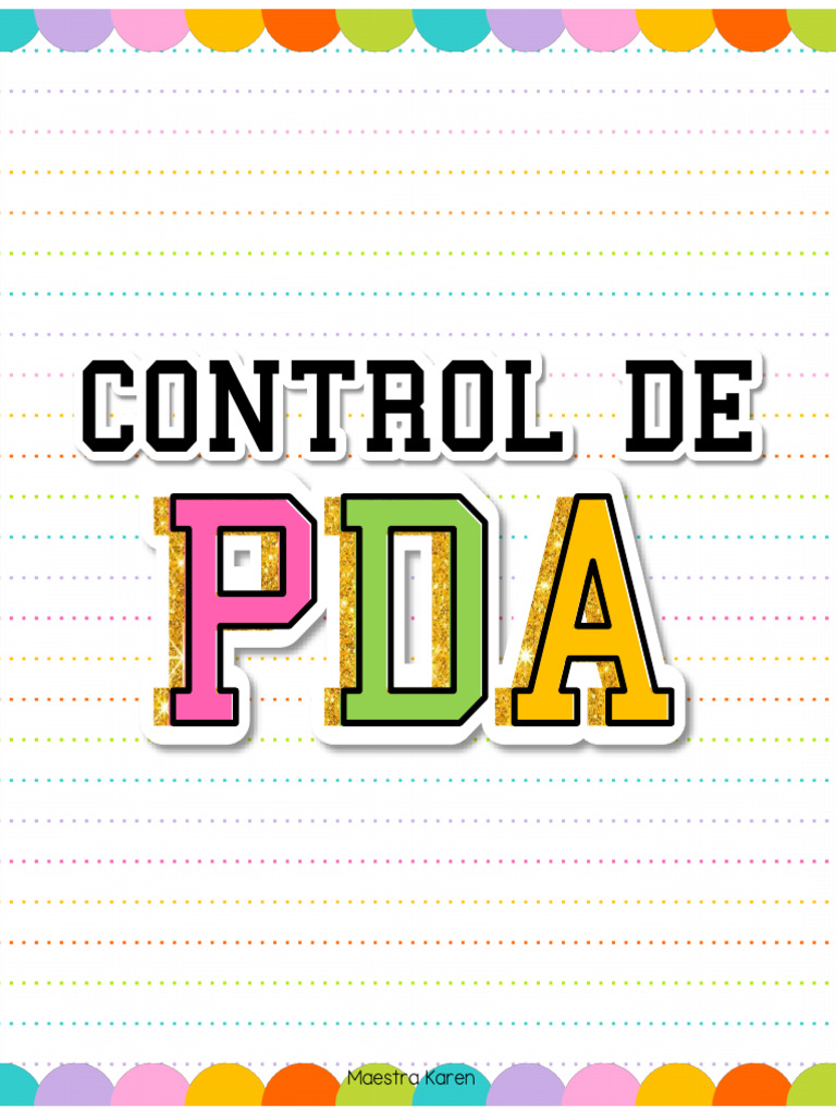 control PDA | PDF