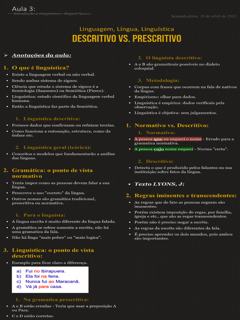 Aula 3 | PDF