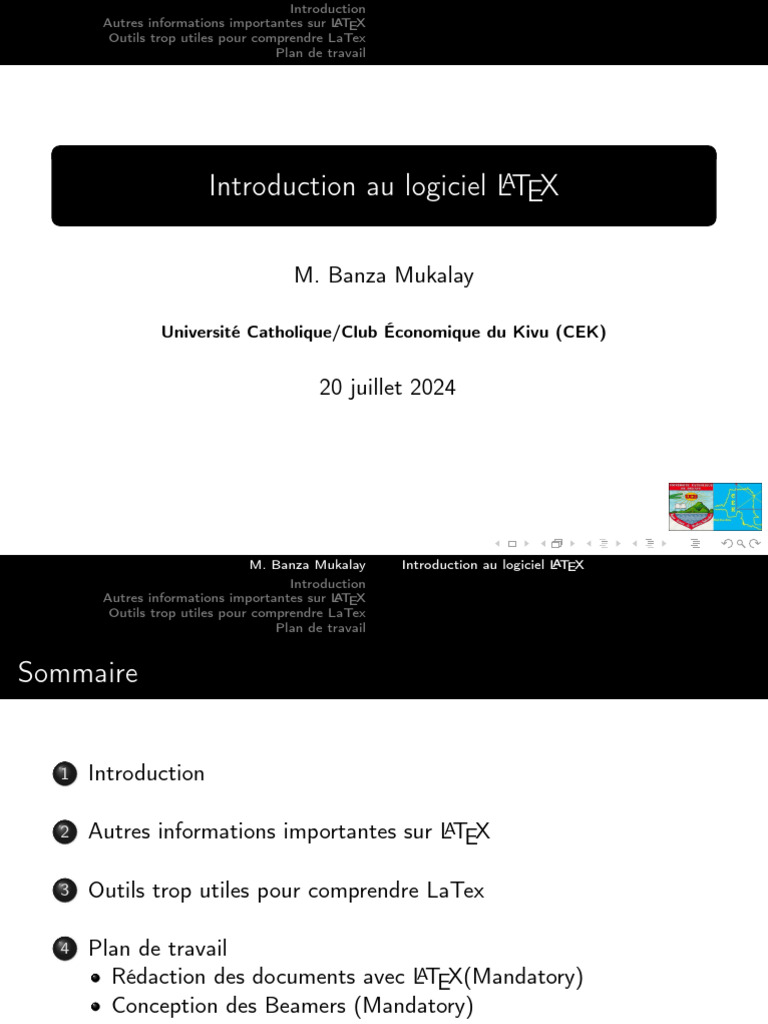 Beamer Formation Latex | PDF