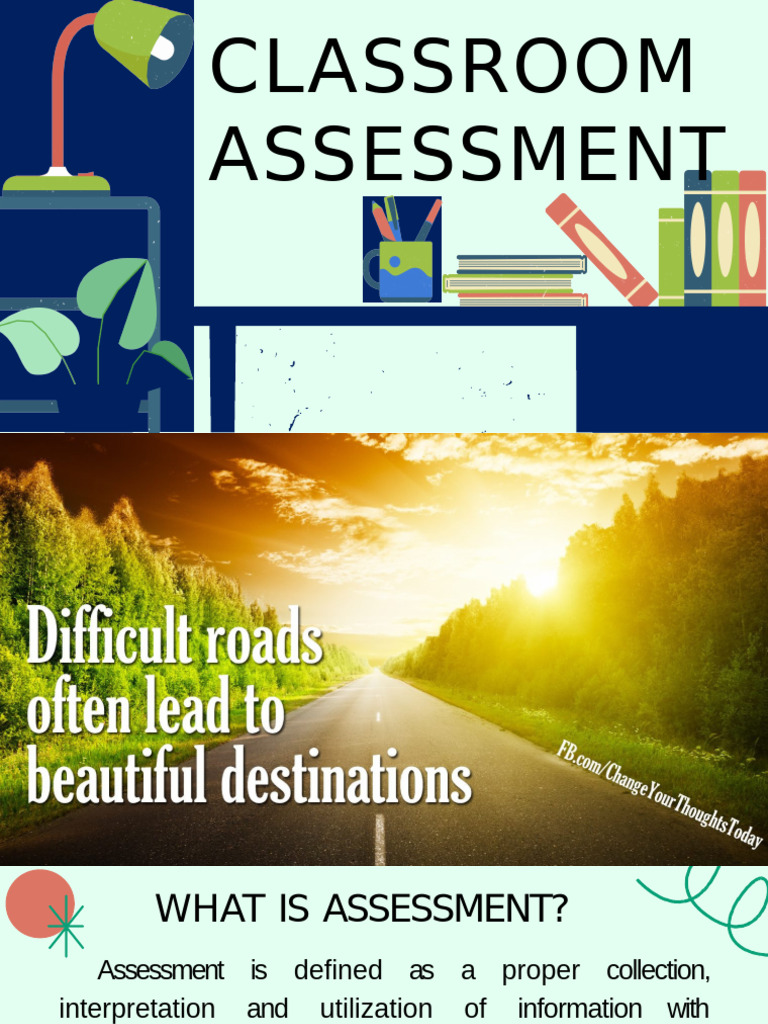 Classroom Types of Assessment | PDF