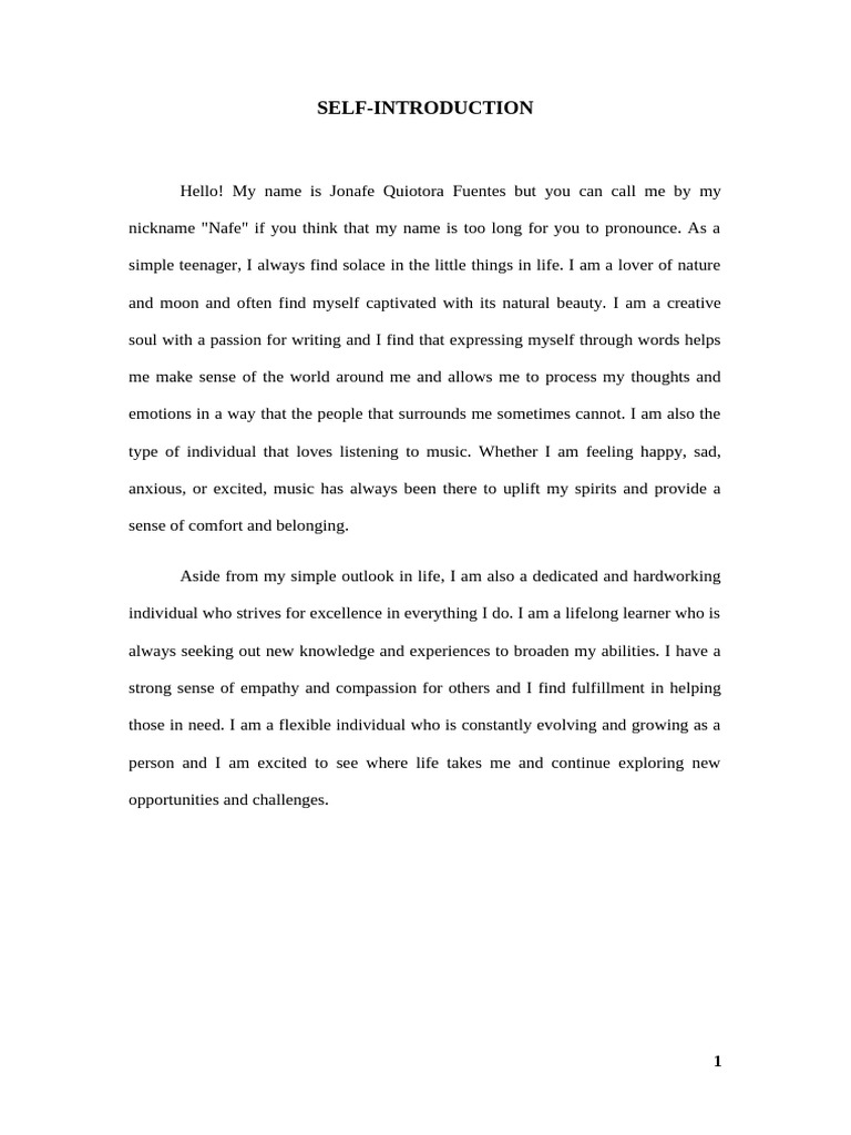 Immersion Journal Jonafe | PDF