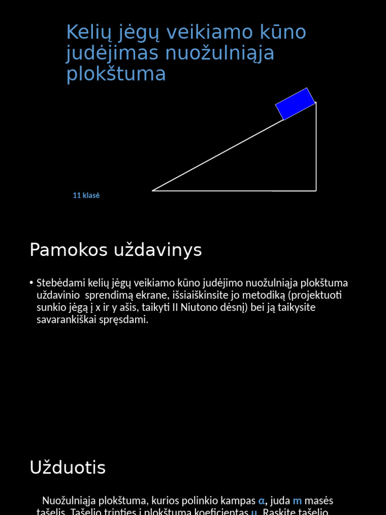 Keliu Jegu Veikiamo Kuno Judejimas Nuozulniaja Plokstuma | PDF