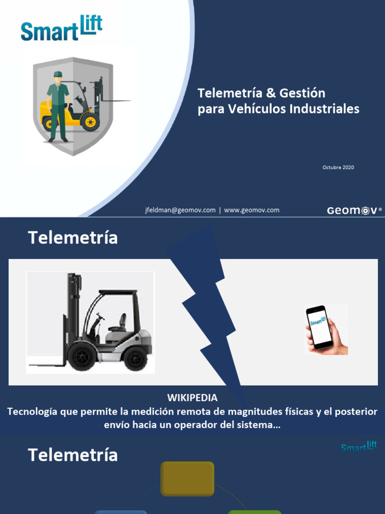 Presentacion SmartLift Logisnext 2020-10-01 | PDF