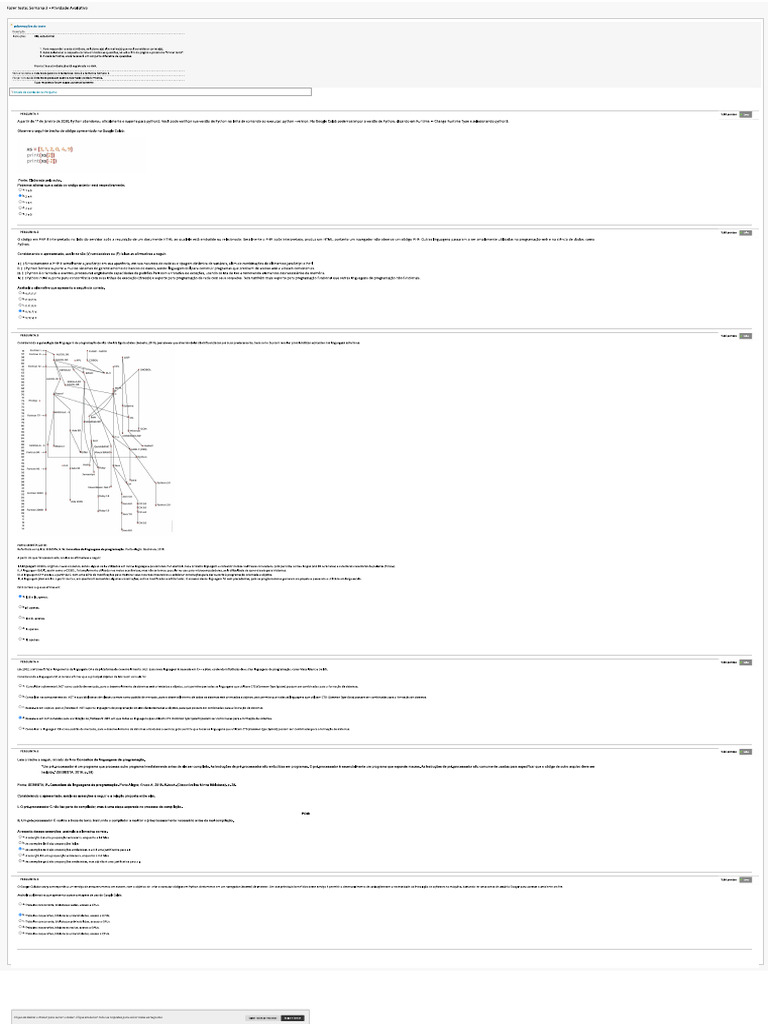 Semana 2 - Atividade Avaliativa - FPC | PDF