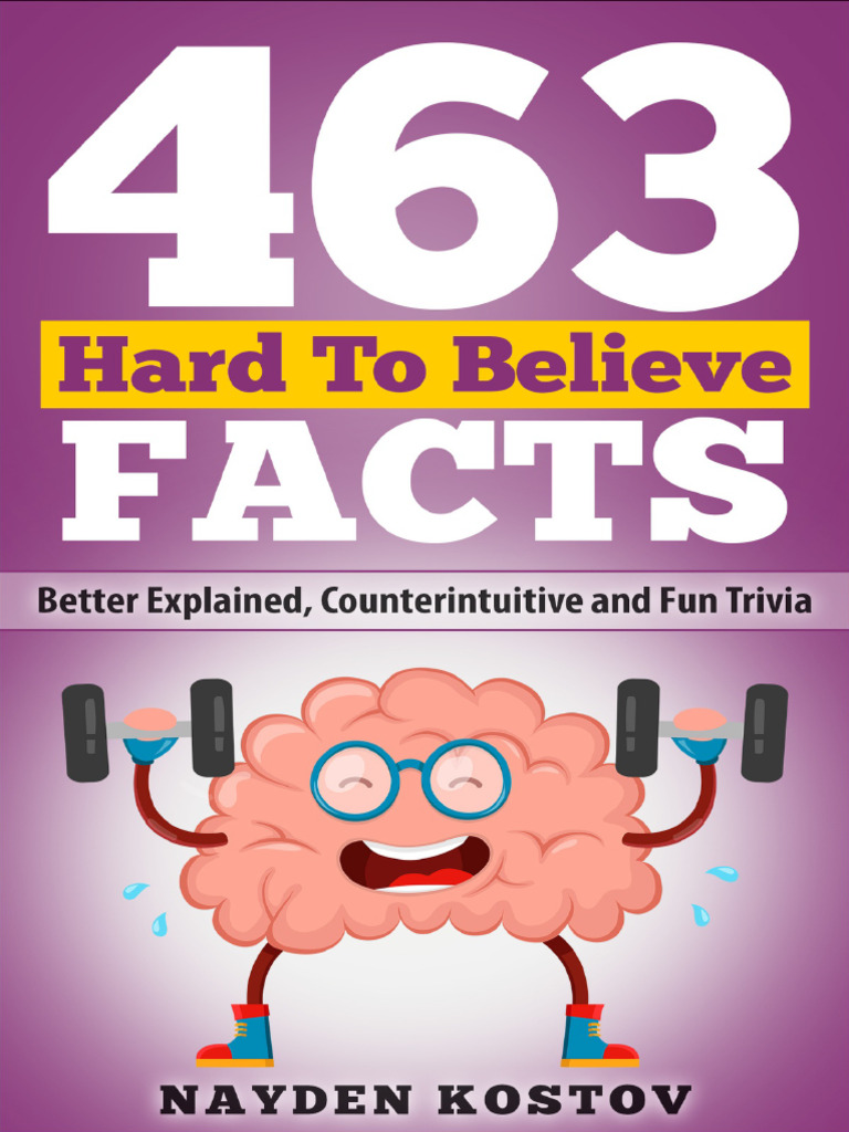 463 Hard To Believe Facts Better Explained, Counterintuitive and Fun ...