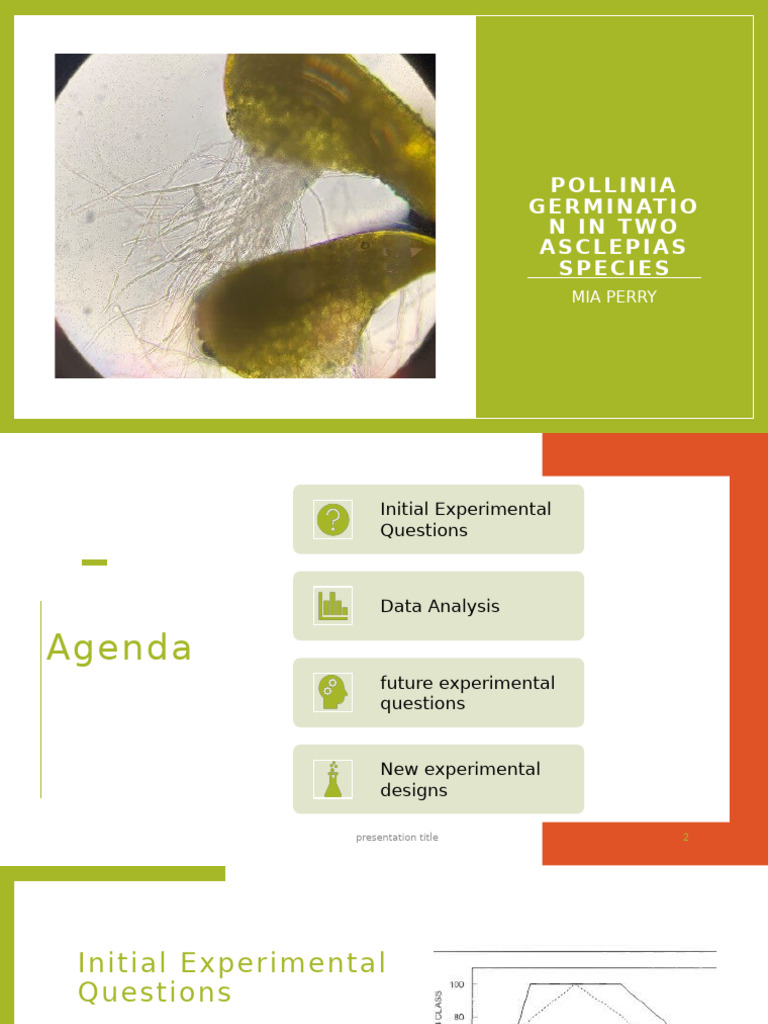 Pollinia Germination Update Presentation | PDF