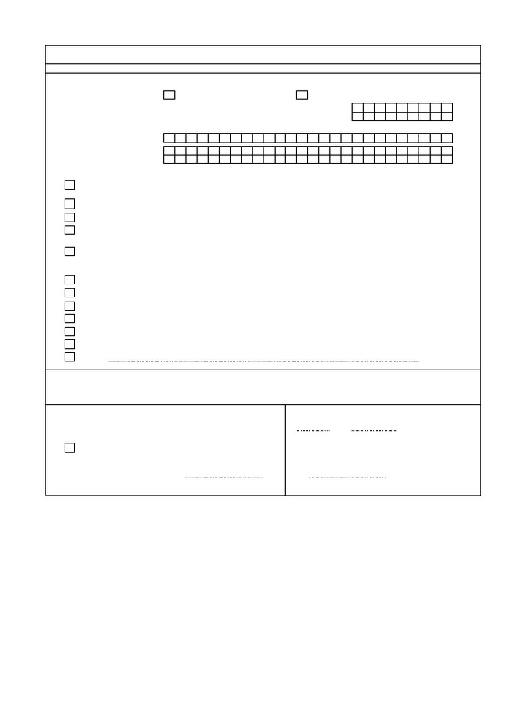 Formulir Pencabutan PKP | PDF