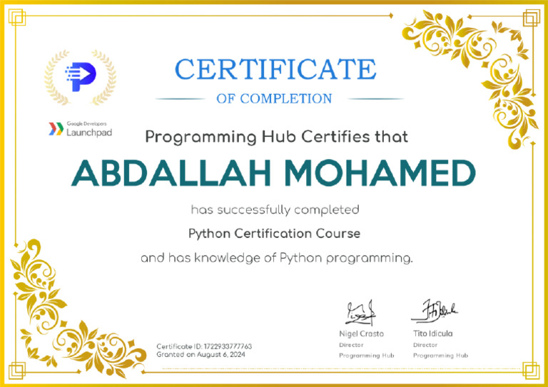 Abdallah Python | PDF