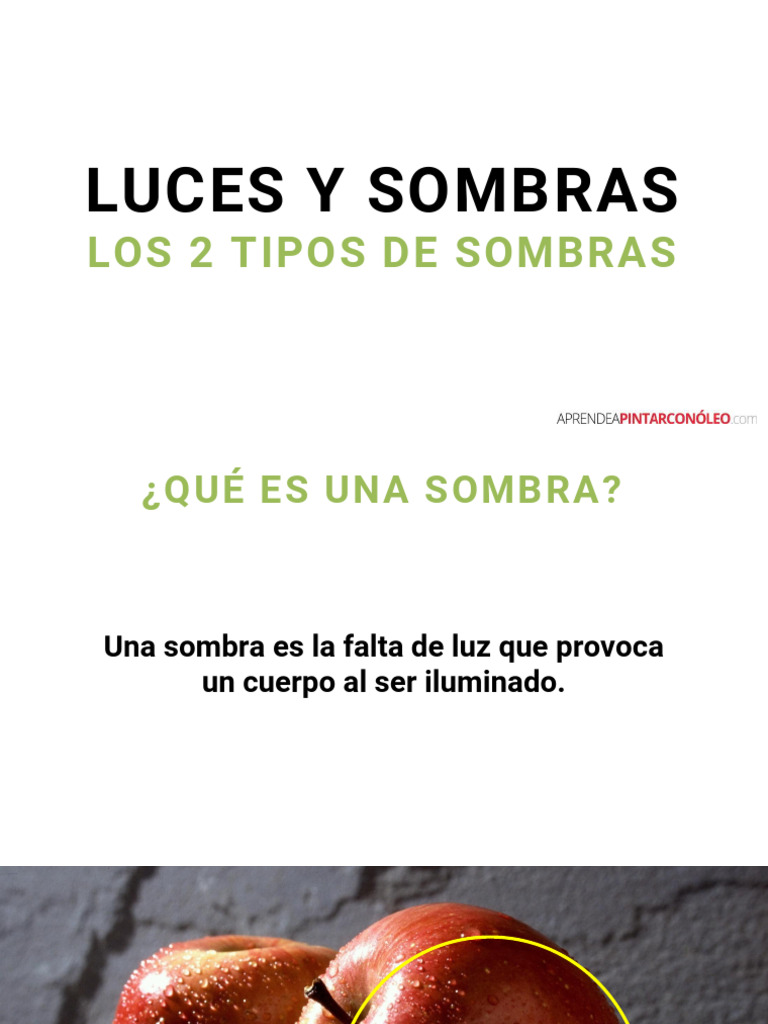 Los 2 Tipos de Sombras | PDF