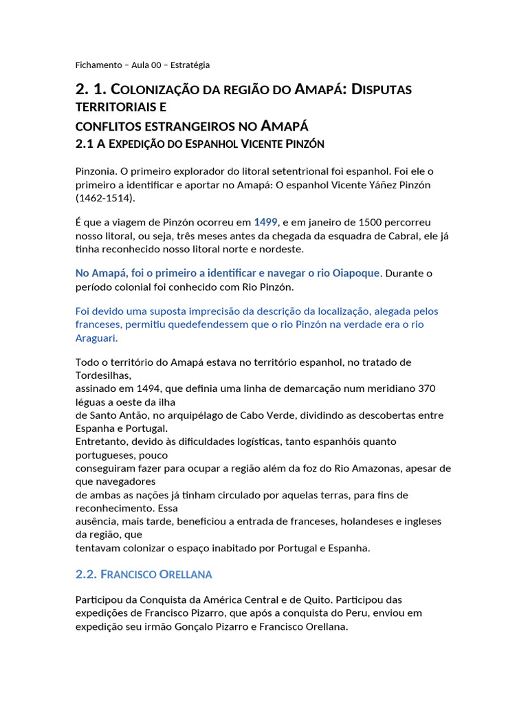 Fichamento Aula 00 | PDF