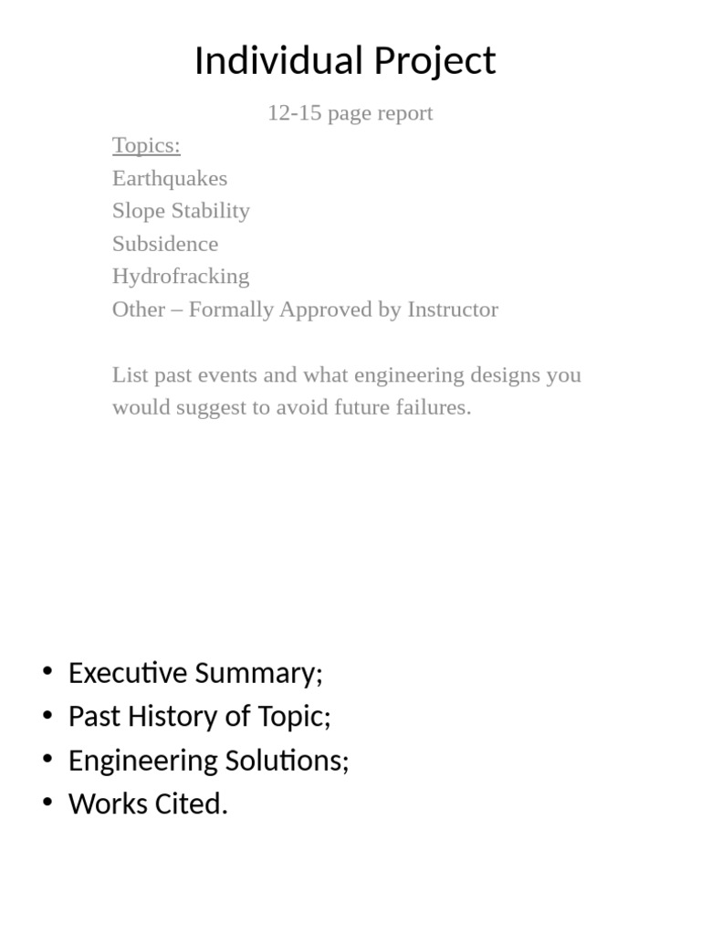 Individual Project | PDF