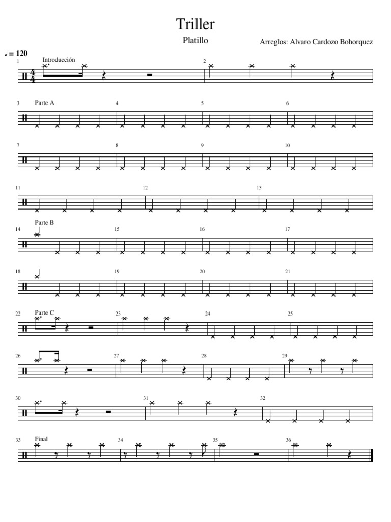 Triller - Platillo | PDF