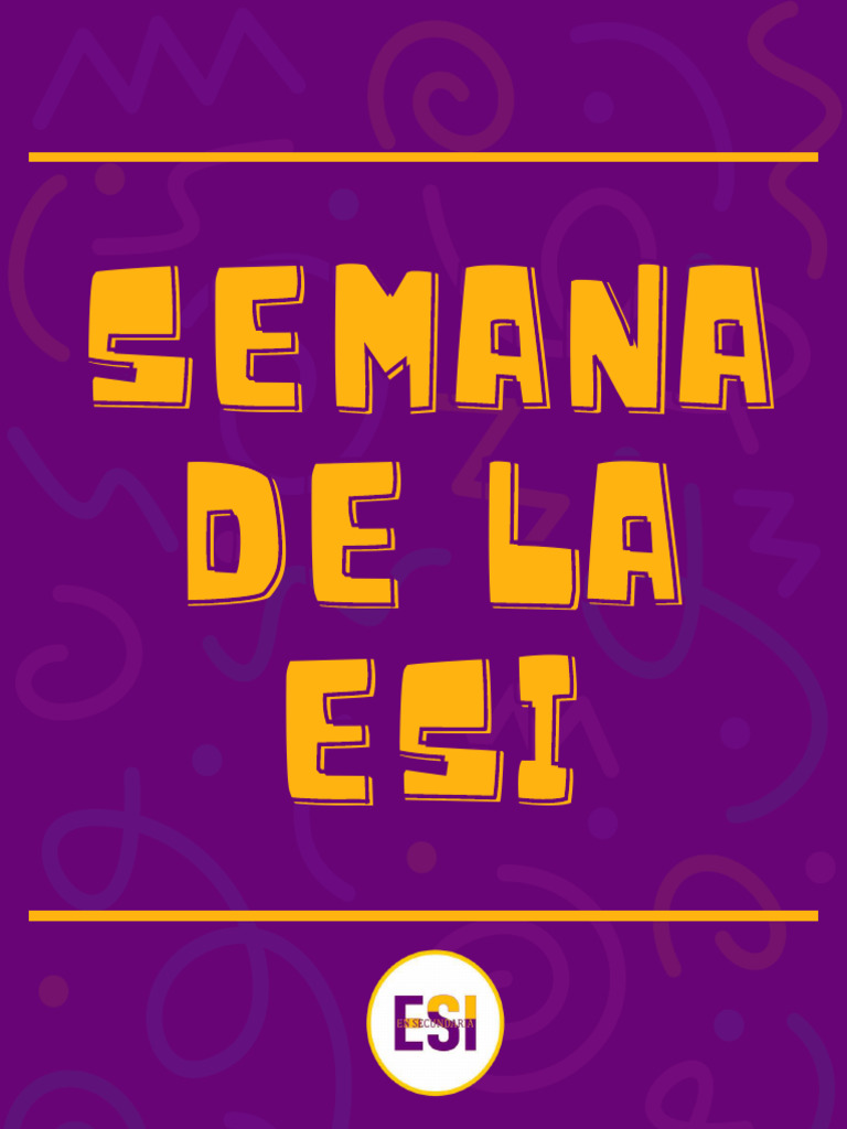 Cuadernillo Semana de La ESI | PDF