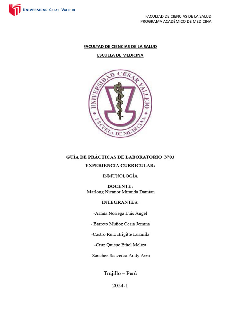 Practica 3 Inmuno | PDF