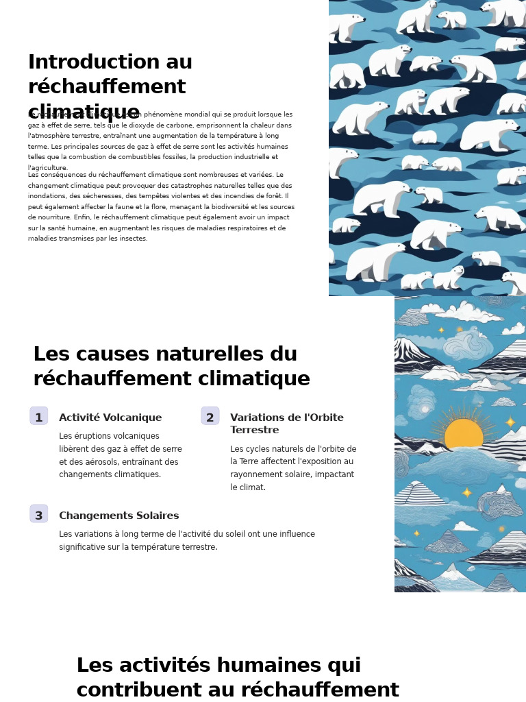 Rechaufffement Climatique | PDF