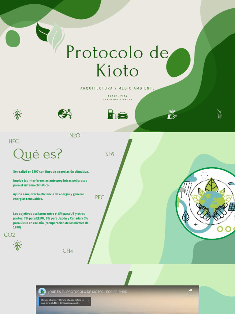 Protocolo de Kioto | PDF