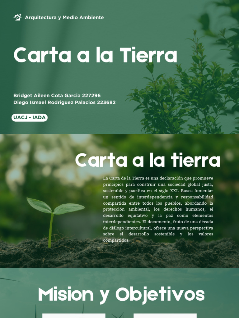 Carta A La Tierra | PDF
