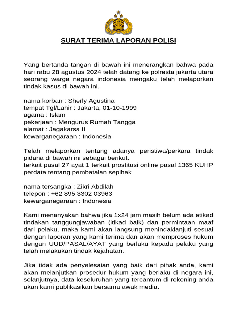 Contoh Laporan Pengaduan Masyarakat (1) .PDF - 20240828 - 155925 - 0000 ...
