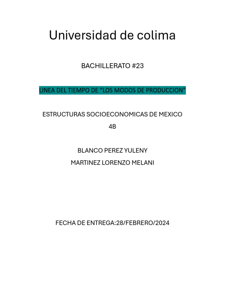 Portada Historlia LDT | PDF