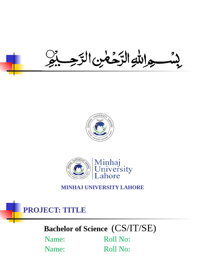 FYP Presentation Template | PDF