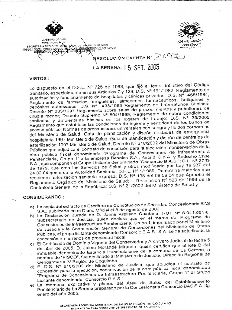 Res Sanitaria US EPLS | PDF