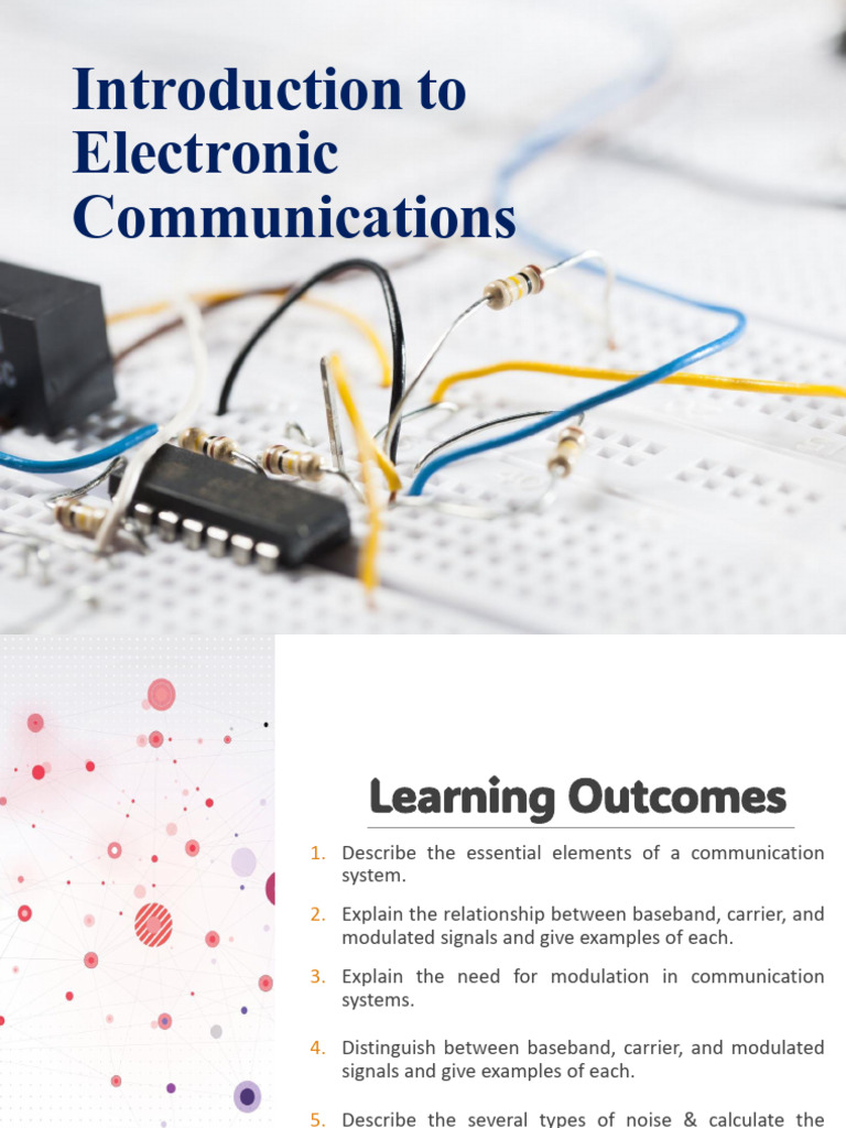 Introduction To Electronic Communications | PDF