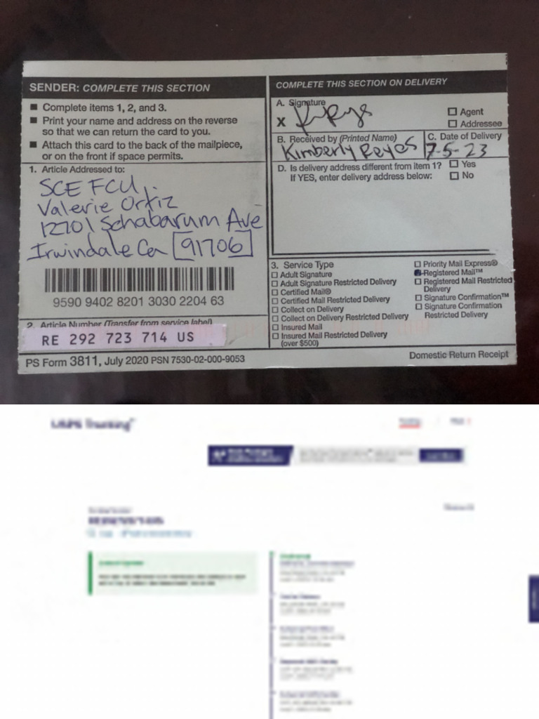 Affidavit of Fact tendered to SCE FCU, Now RIZE CREDIT UNION - Jennifer ...