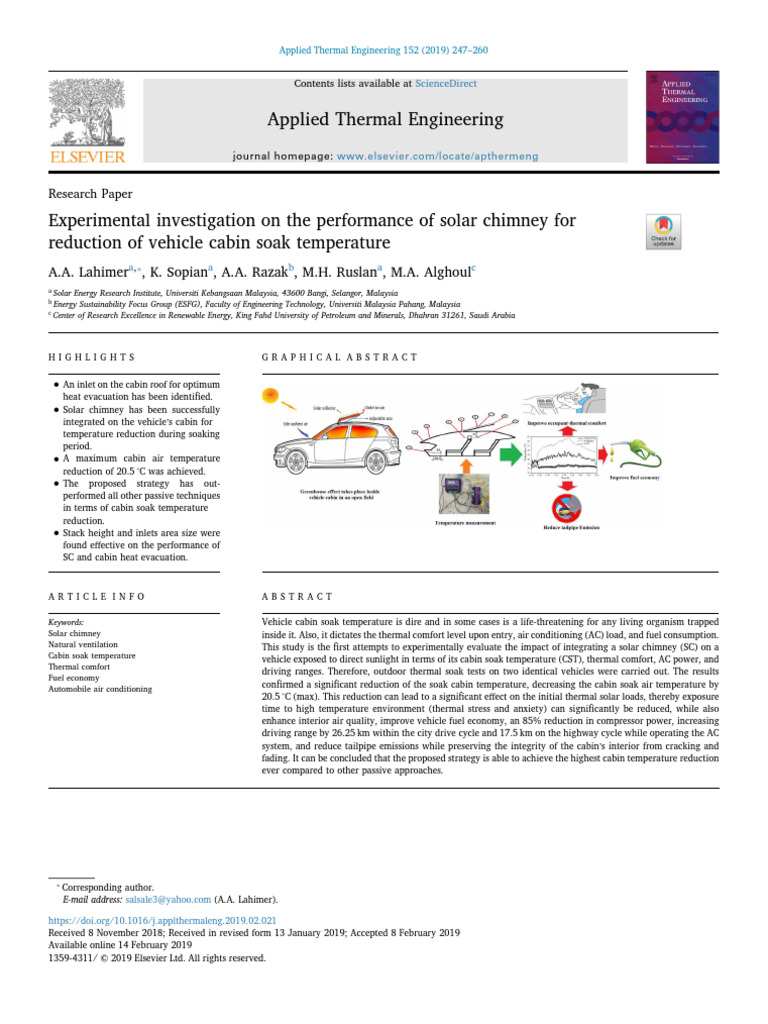 Applied Thermal Engineering | PDF