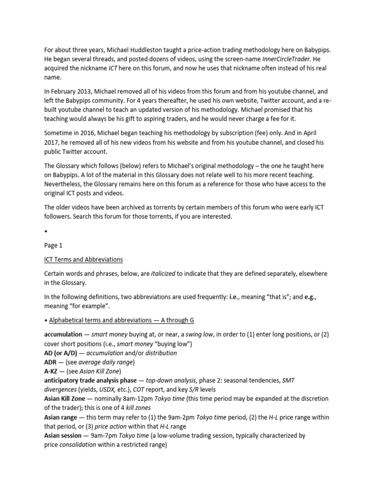 ICT Terms and Abreviations | PDF