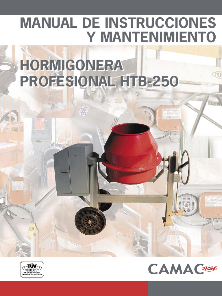 Manual Despiece y Operario HTB250 | PDF