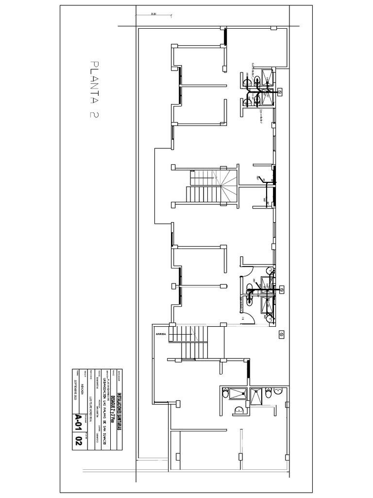 Planos Sanitarios LFM Model | PDF