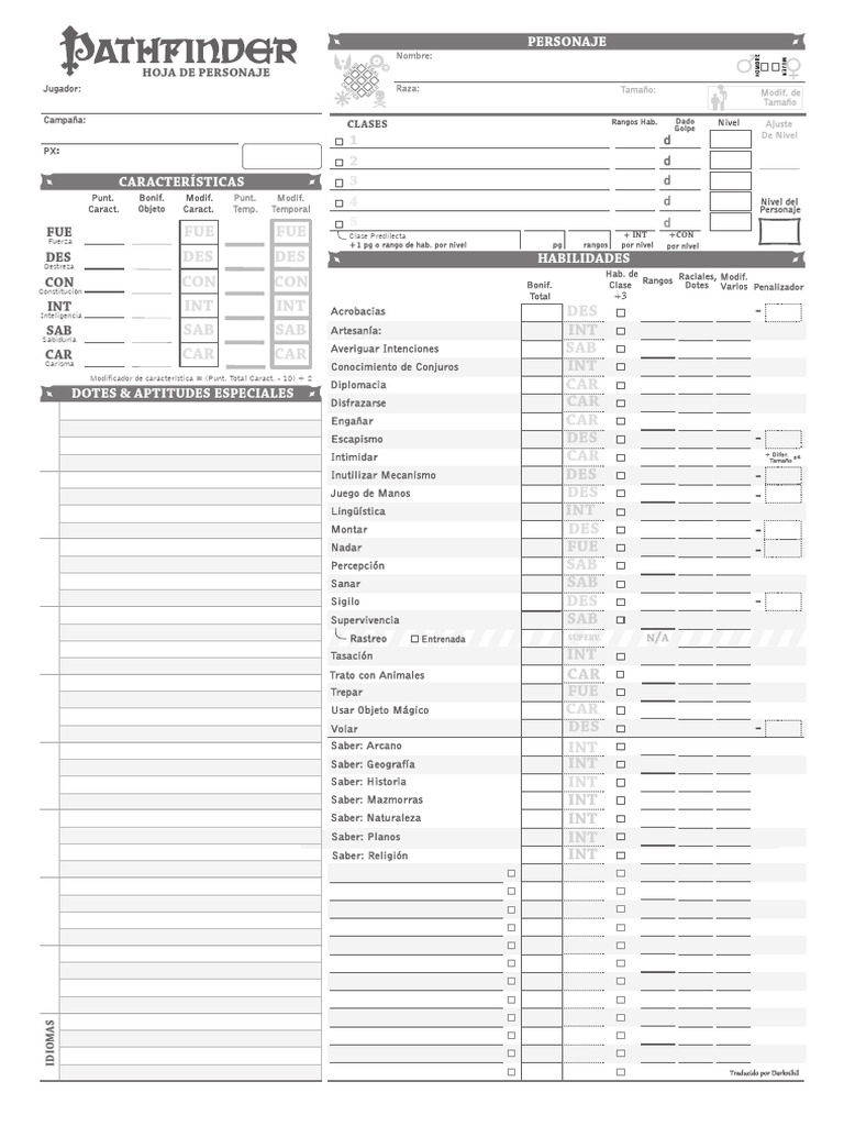 Hoja Clerigo | PDF