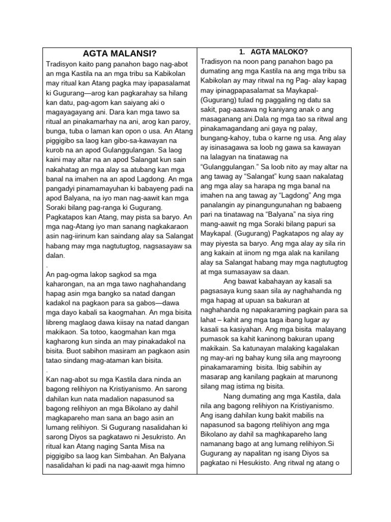 Mga Istorya Ni Abdon Balde (Salin) | PDF