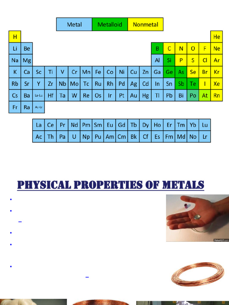 Class X Chapter 3 Metals and Non Metals | PDF