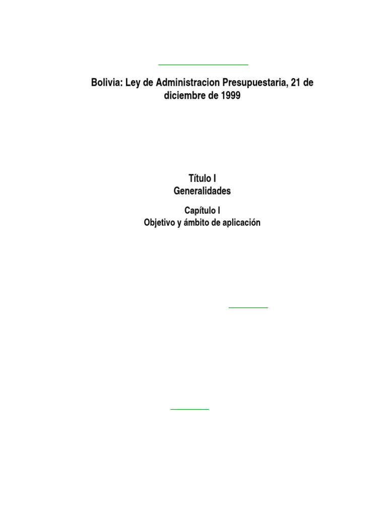 Ley 2042 Vigente | PDF | Presupuesto | Finanzas y dinero