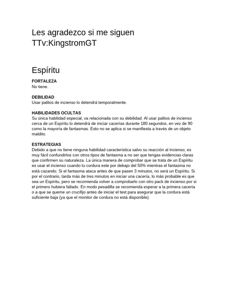 Guia Phasmo TTVKingstomGT | PDF