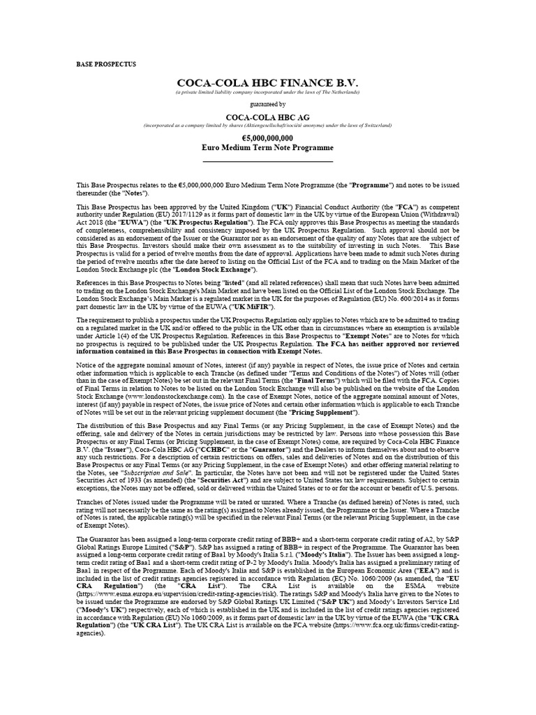 Base Prospectus December 19, 2023 | PDF