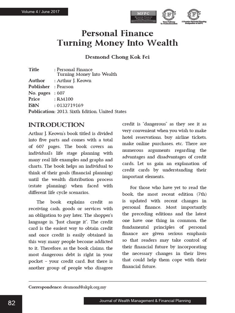 Personal Finance | PDF