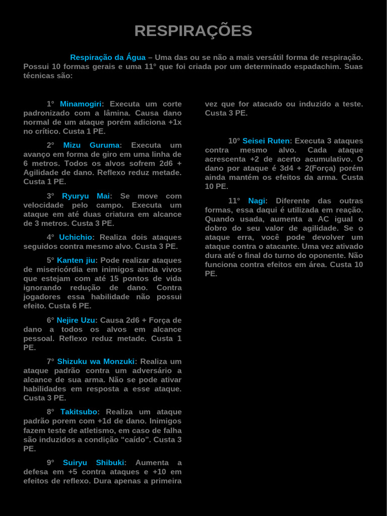 Respira Ç Ões | PDF