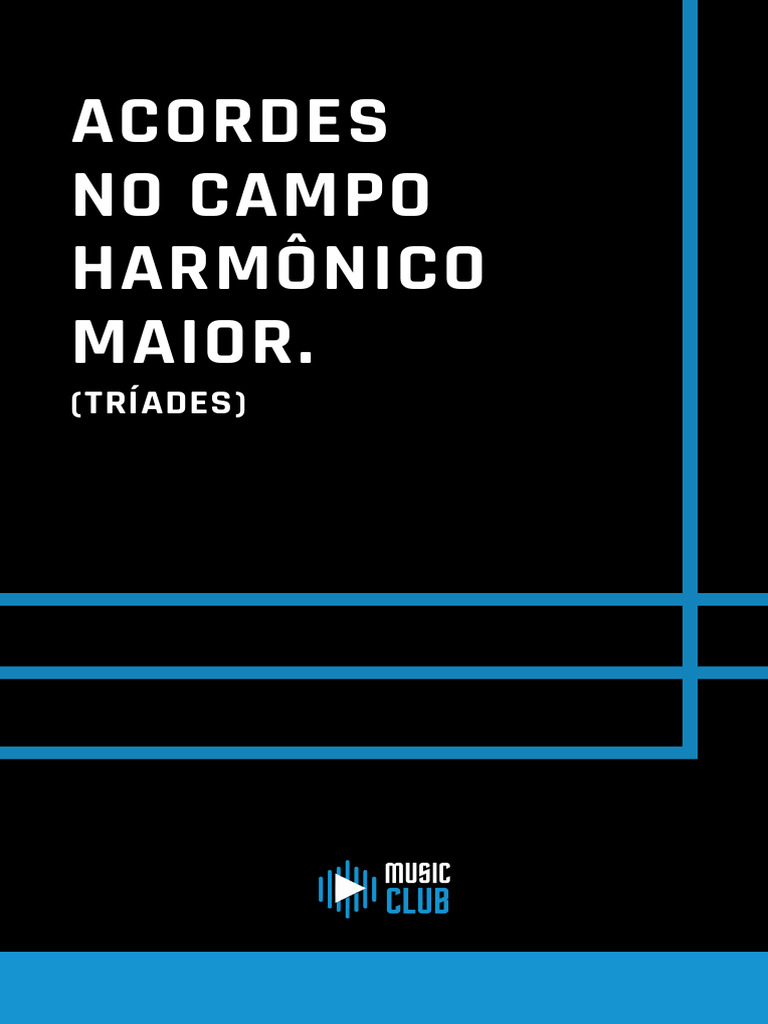 (Tríades) Acordes No C.H.maior - Music Club PDF | PDF