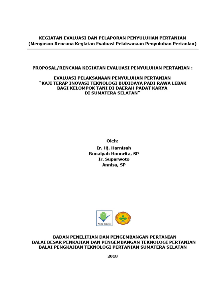 Proposal Kaji Terap | PDF