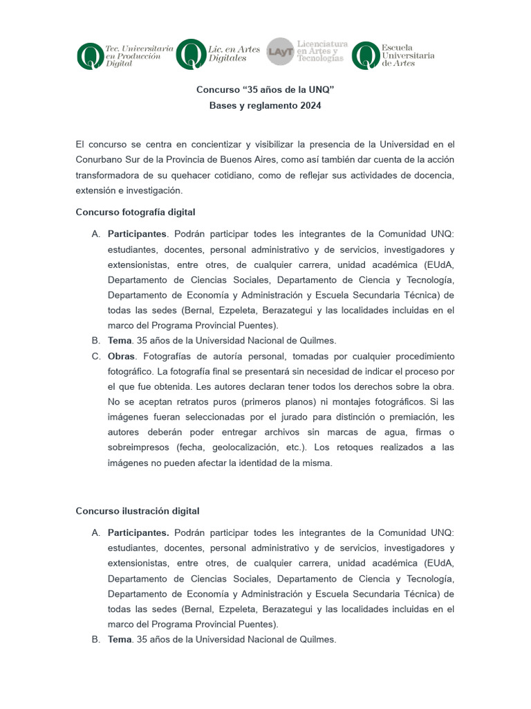 LoQueVendra Bases 2024 Concurso | PDF