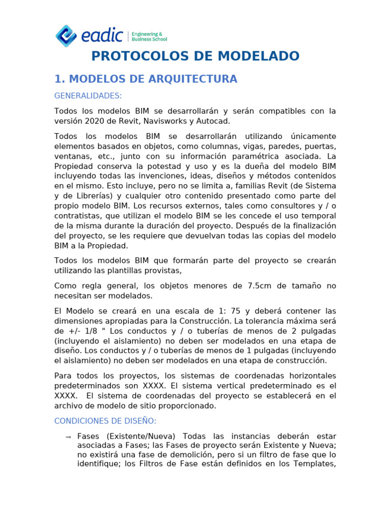 Protocolos de Modelado | PDF