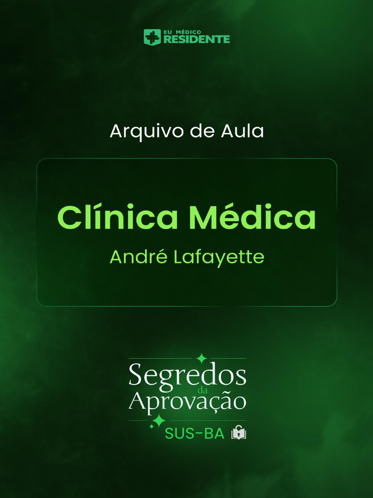 SEGREDOS DA APROVACAO - SUS-BA - CM 2 | PDF