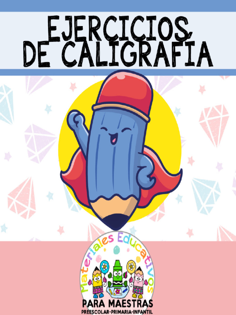 Ejercicios Caligrafía en Cursiva Por Materiales Educativos Para ...